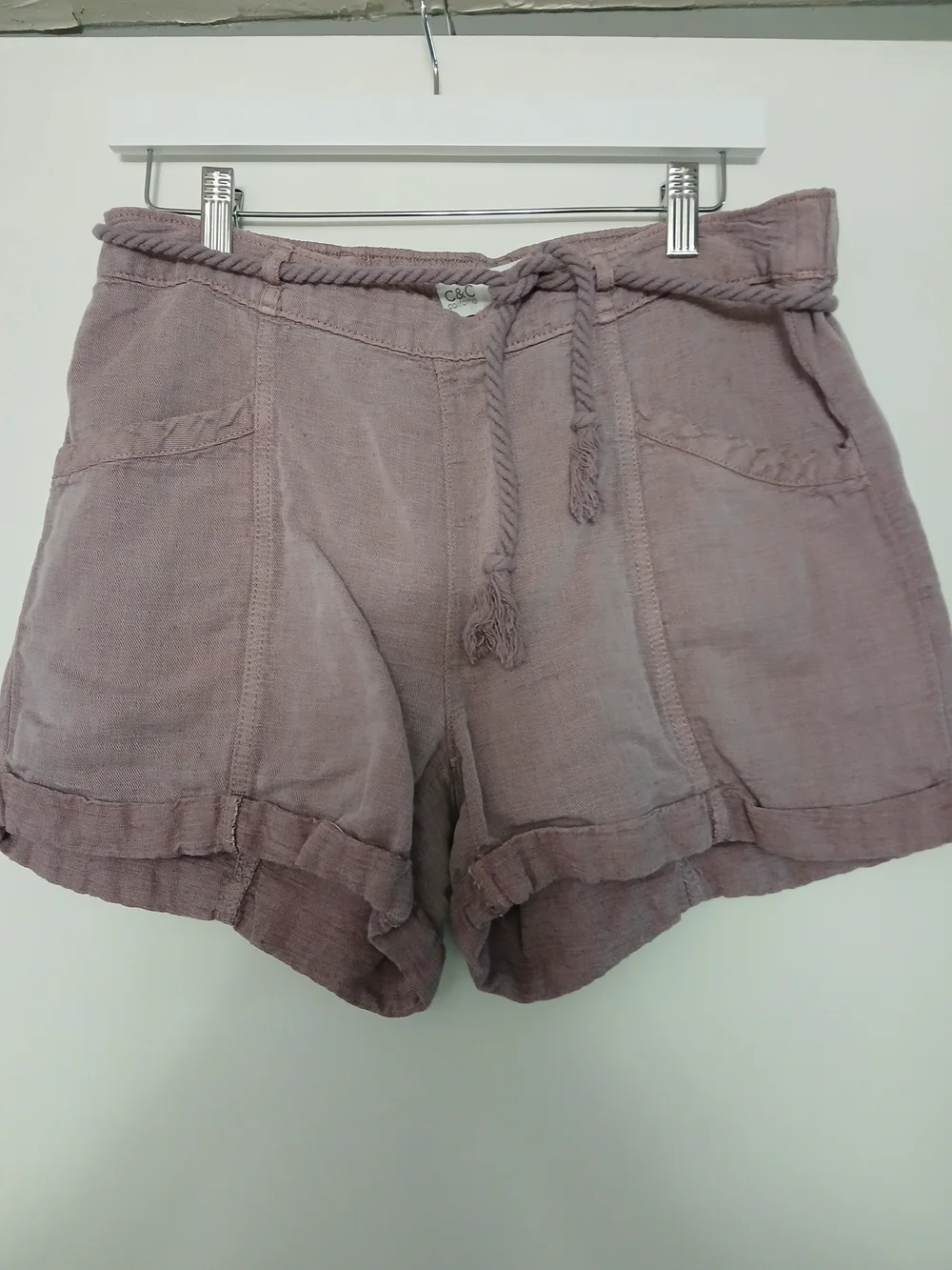 C&C California | Shorts | Cc California Mauve Ropewaist Highrise Womens ...
